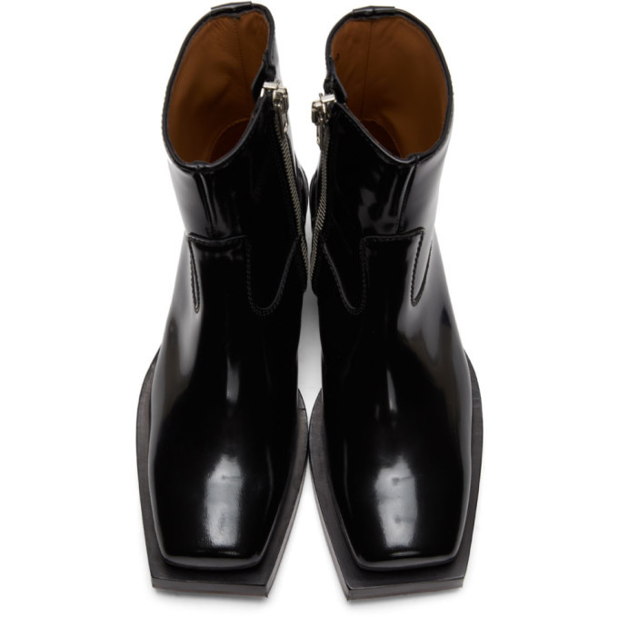 ION Black Squared Boots