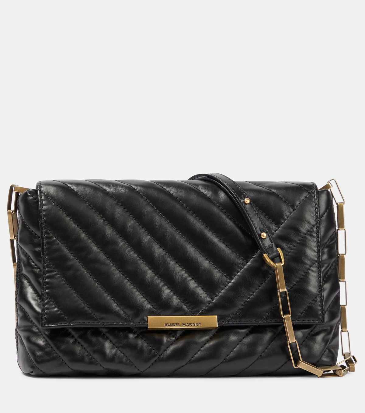 Isabel Marant Merine quilted leather shoulder bag Isabel Marant