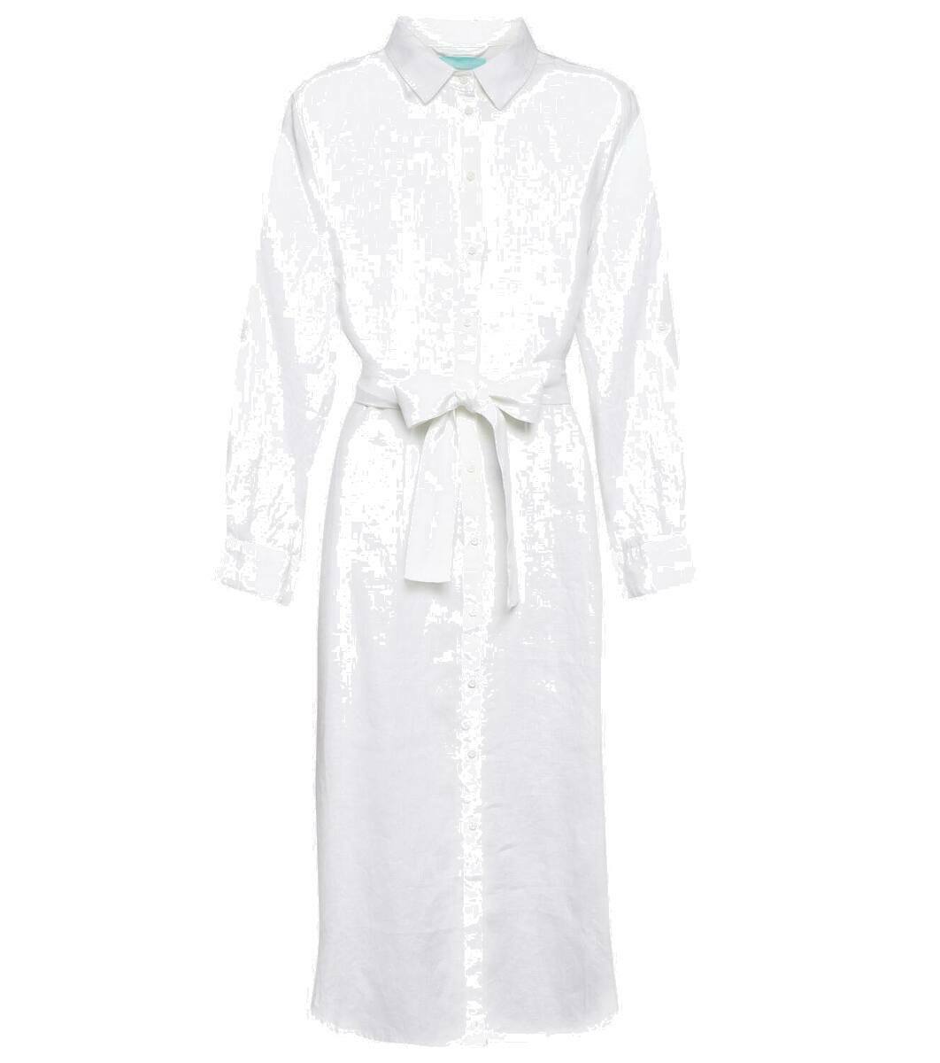 Melissa Odabash Dania linen shirt dress Melissa Odabash