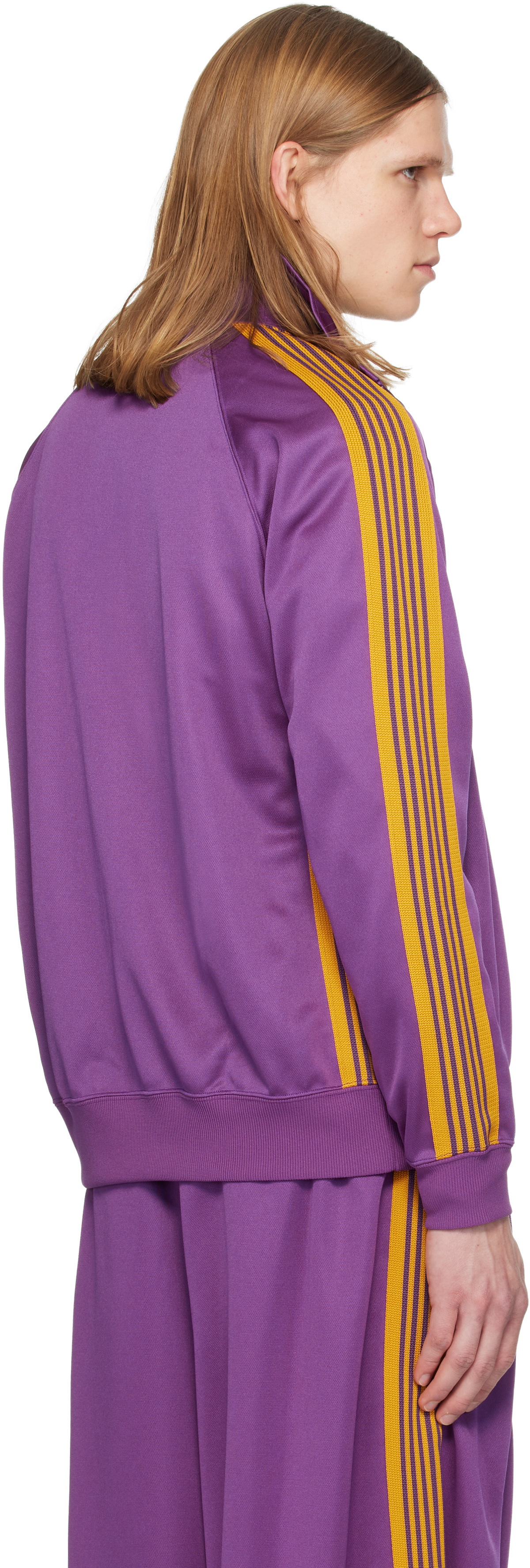 NEEDLES Purple Poly Smooth Track Jacket Needles