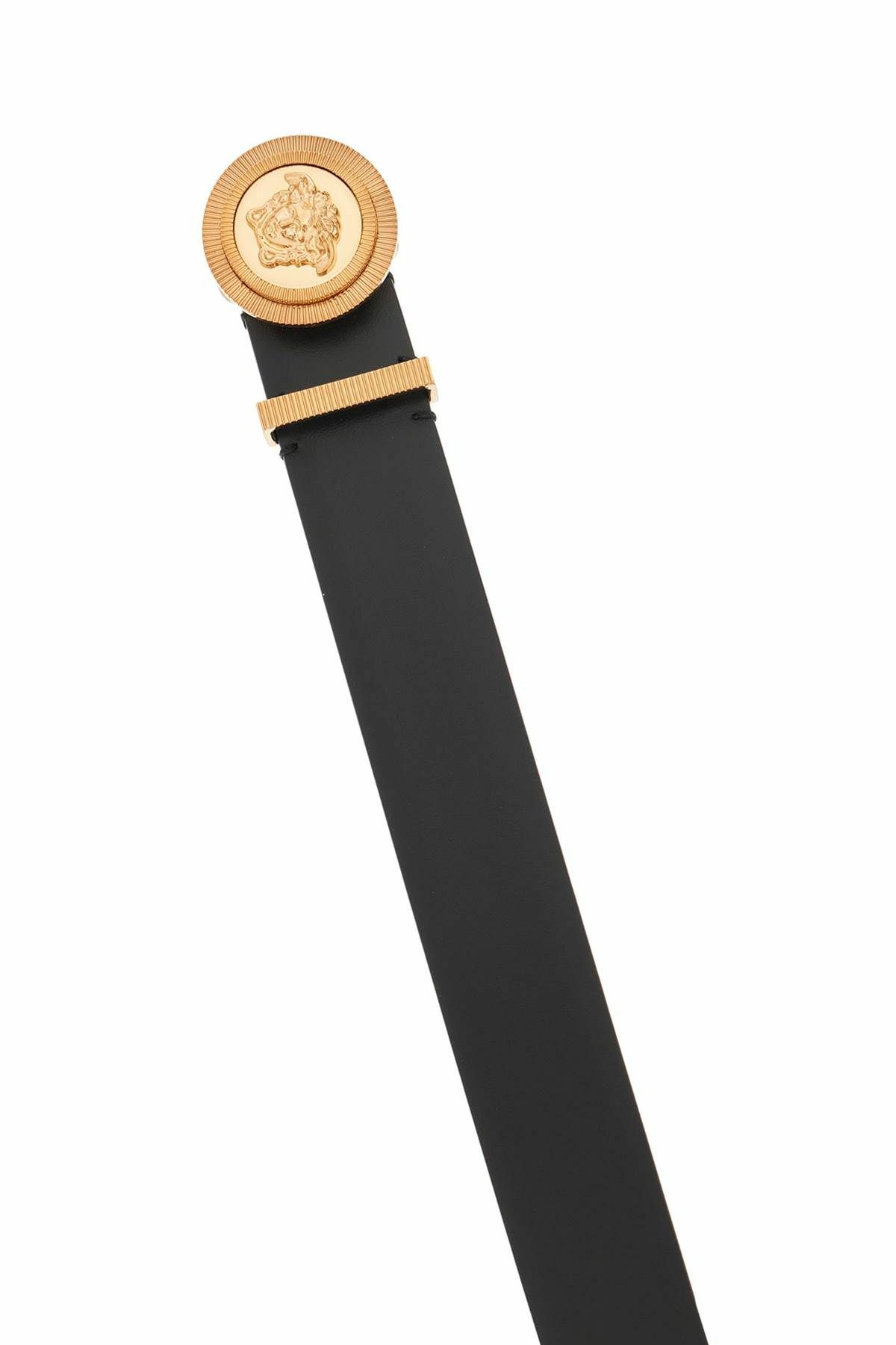 VERSACE medusa biggie leather belt Black Versace