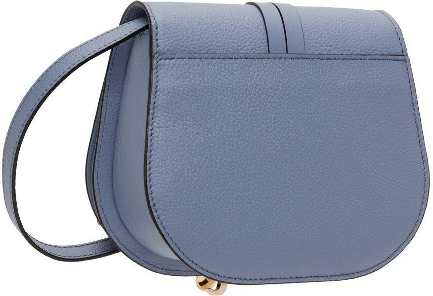 Chloé Blue Mini Alphabet Saddle Bag Chloe