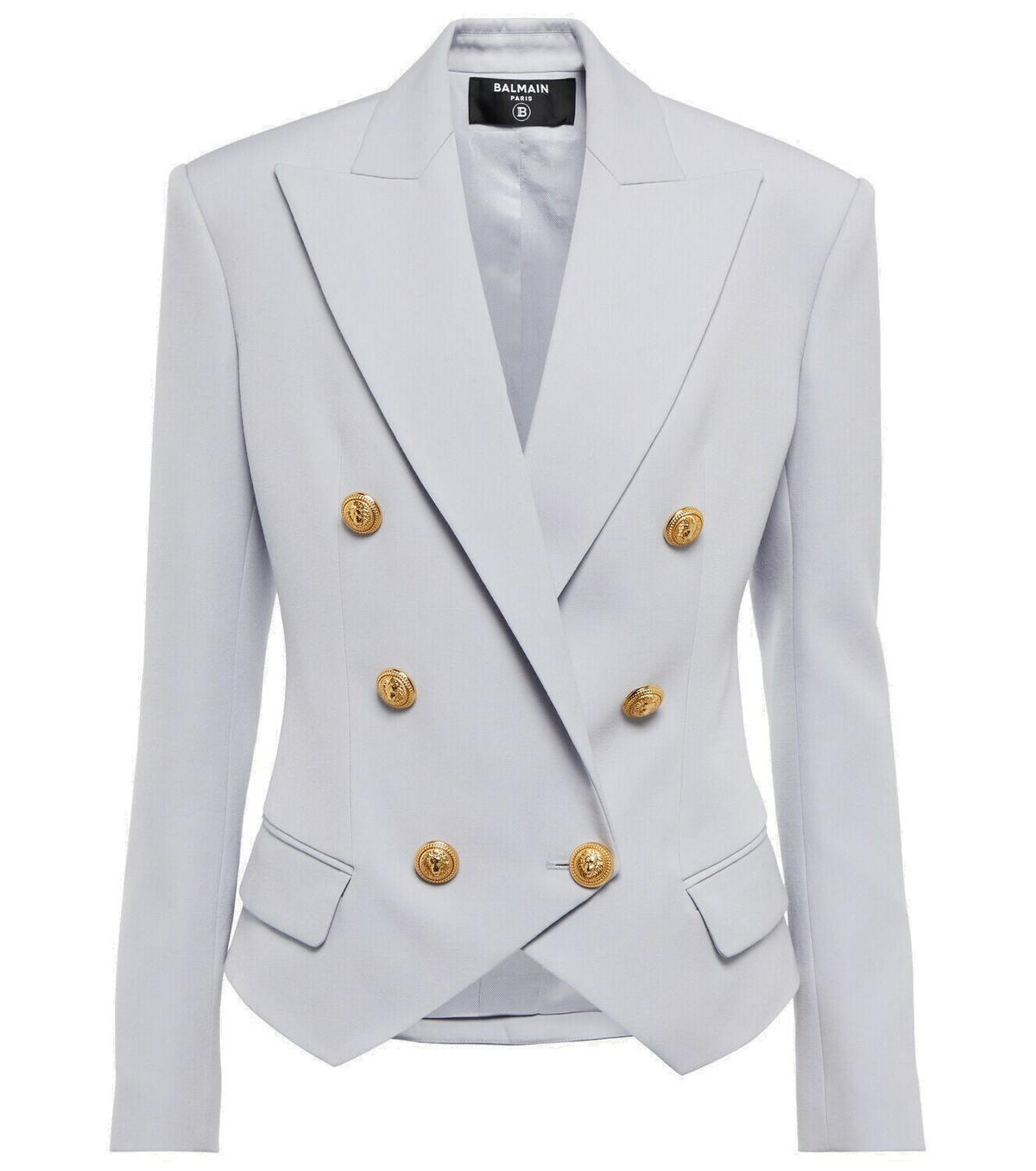Balmain - Double-breasted wool blazer Balmain