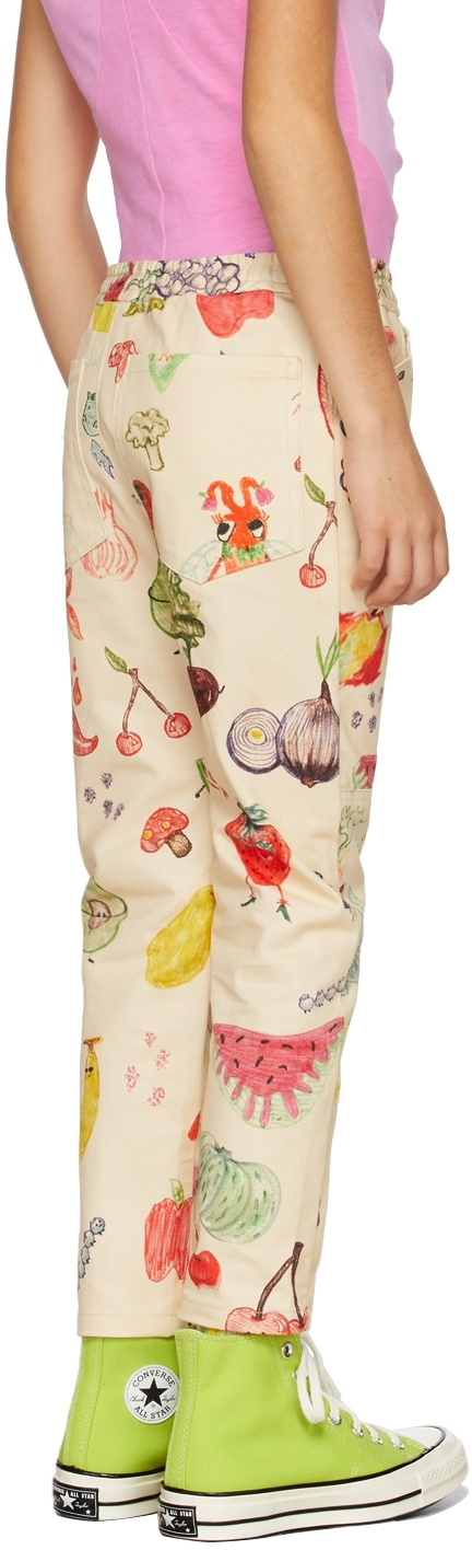 Collina Strada SSENSE Exclusive Kids Beige Chason Trousers Collina Strada