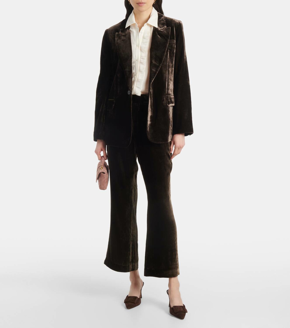 Frame Velvet blazer Frame Denim