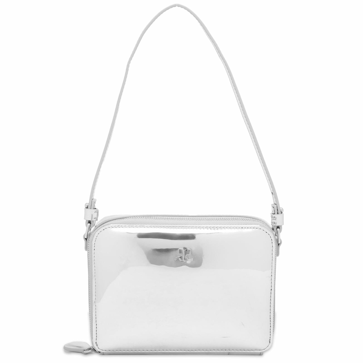 Courreges Women's Courrèges Cloud Silver Bag in Mirror Courreges