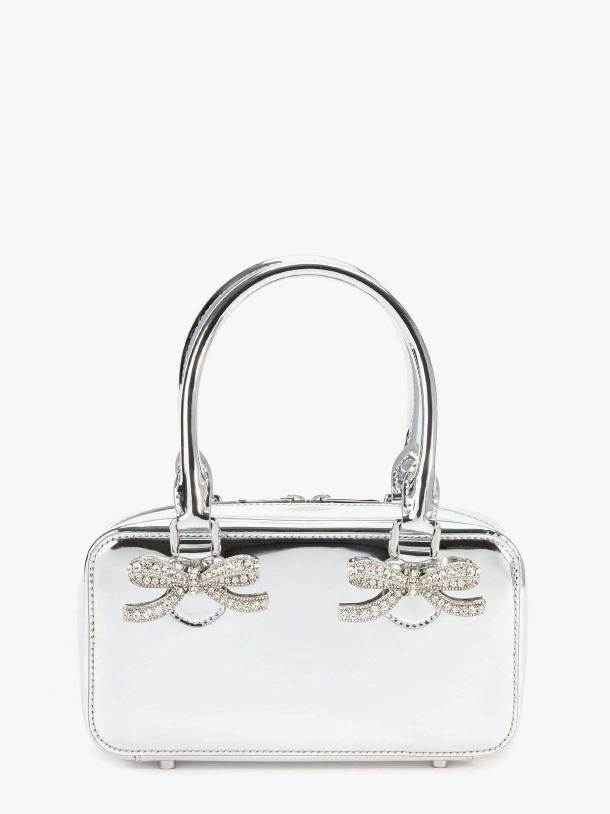 Self Portrait Silver Handbag Womens Self-Portrait