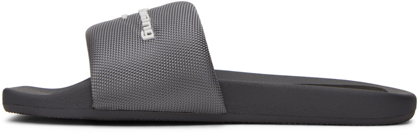 Alexander Wang Gray AW Pool Slide Alexander Wang
