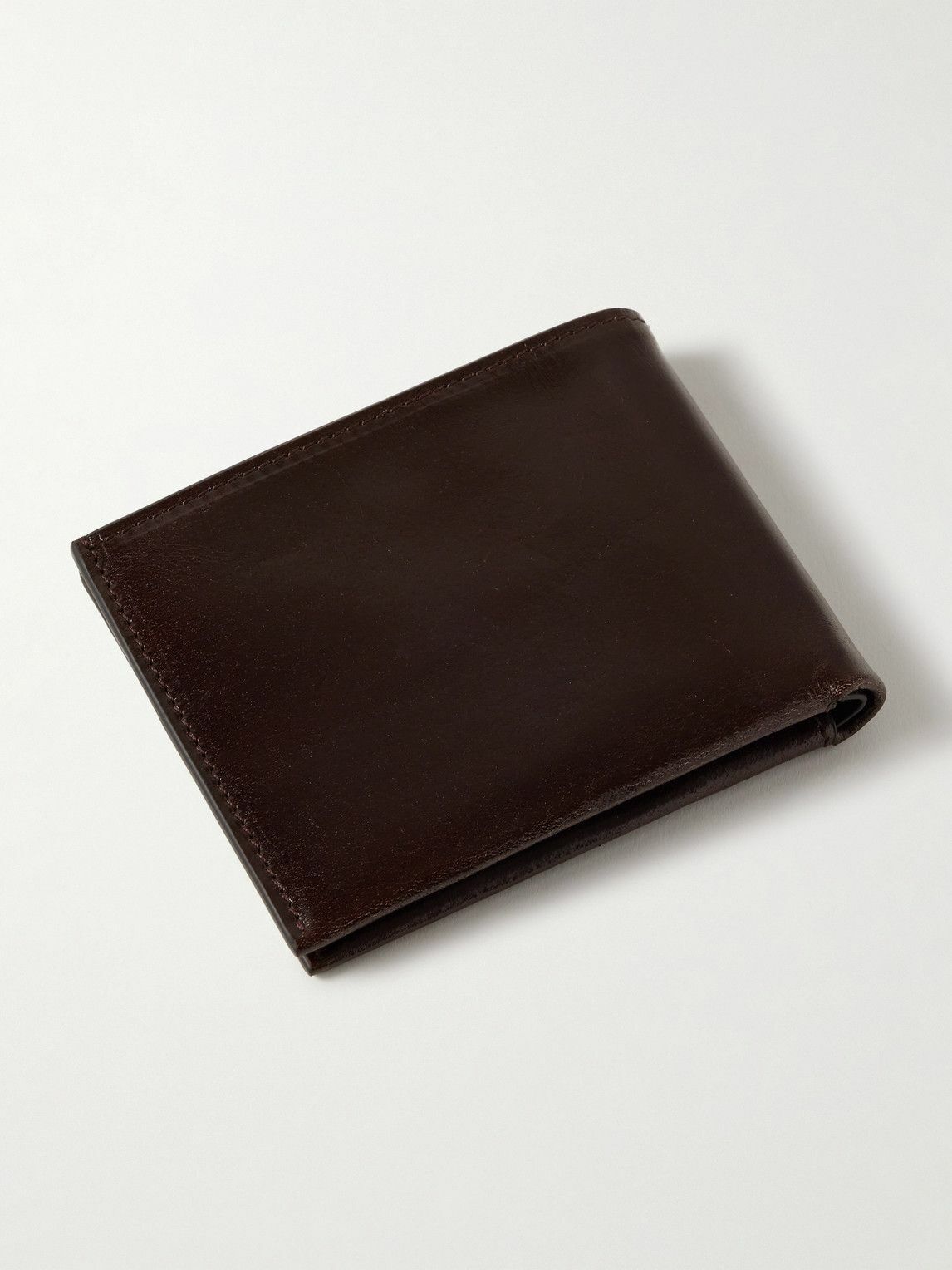 Paul Smith - Glossed-Leather Billfold Wallet Paul Smith