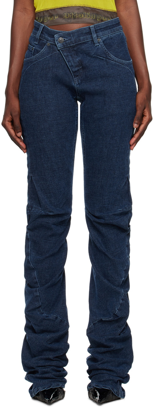 Ottolinger Blue Drape Jeans Ottolinger