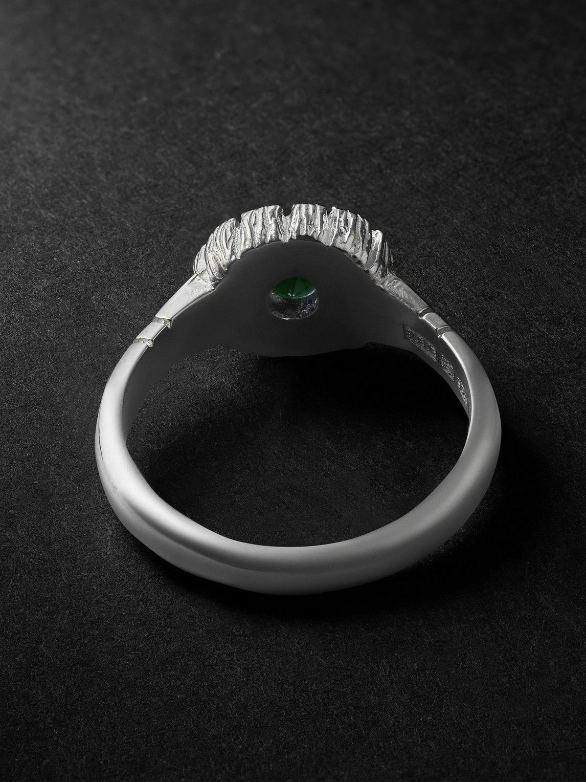 Bleue Burnham - Sterling Silver Sapphire Ring - Silver Bleue Burnham