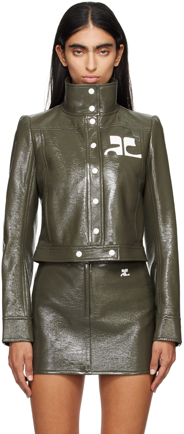 Courrèges Khaki Reedition Jacket Courreges