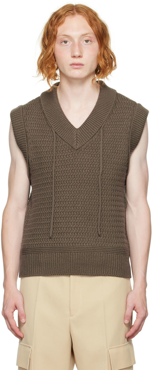 Craig Green Brown Drawstring Vest Craig Green