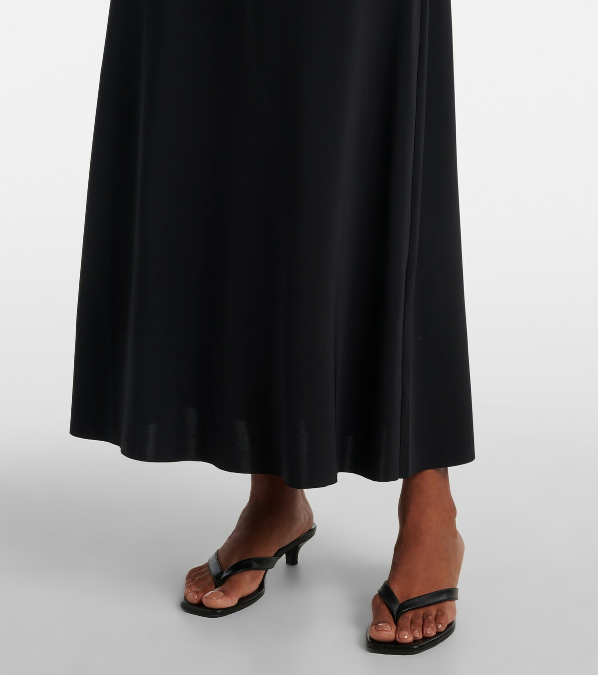 Eres Miss bow-detail one-shoulder maxi dress ERES