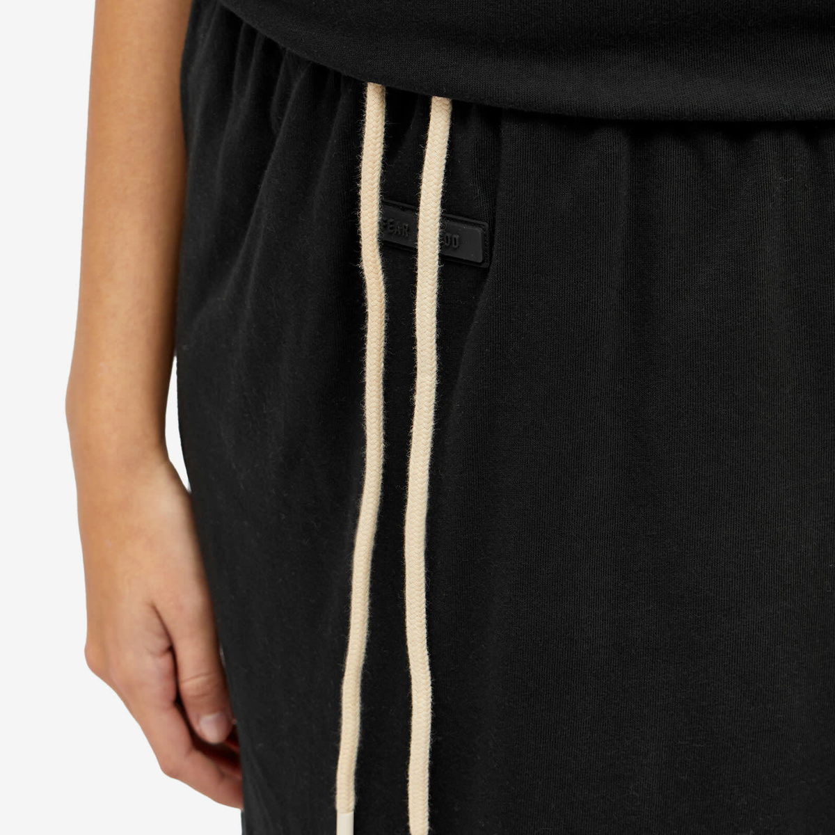 Fear of God ESSENTIALS Women's Essentials Skirt in Jet Black Fear Of ...