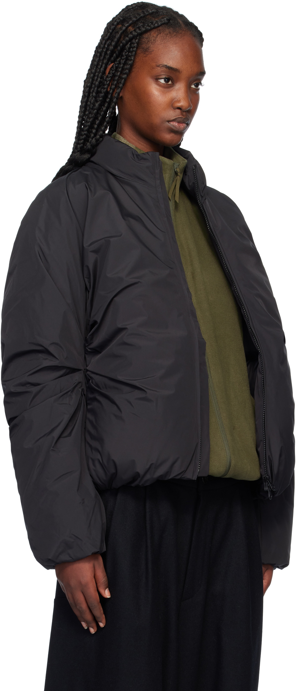POST ARCHIVE FACTION (PAF) Black 7.0 Right Down Jacket Post Archive Faction