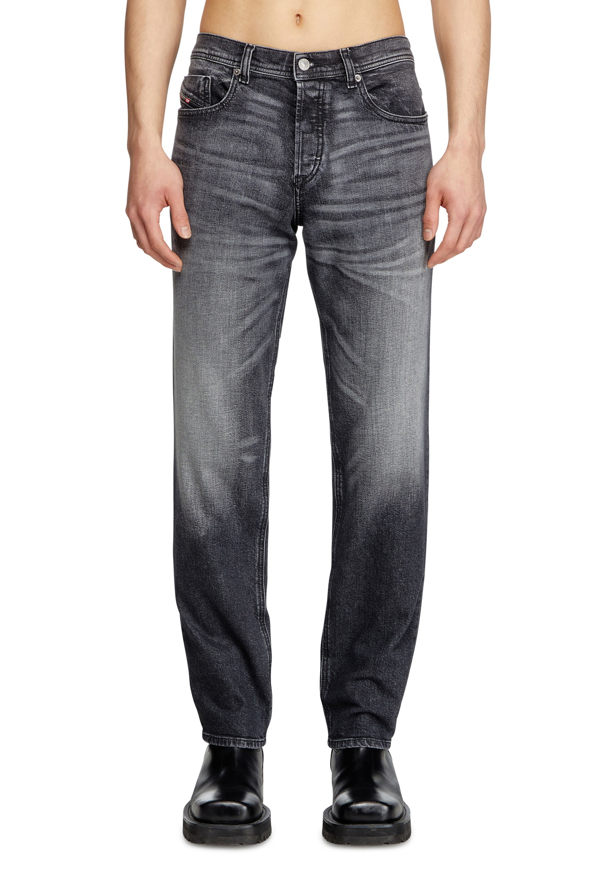 Diesel Regular Jeans - 2023 D-Finitive - Jeans Mens in Black Diesel