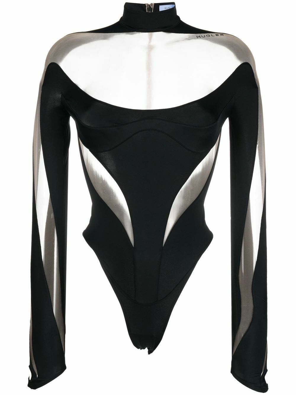 MUGLER - Eco Sport Lycra Bodysuit Mugler