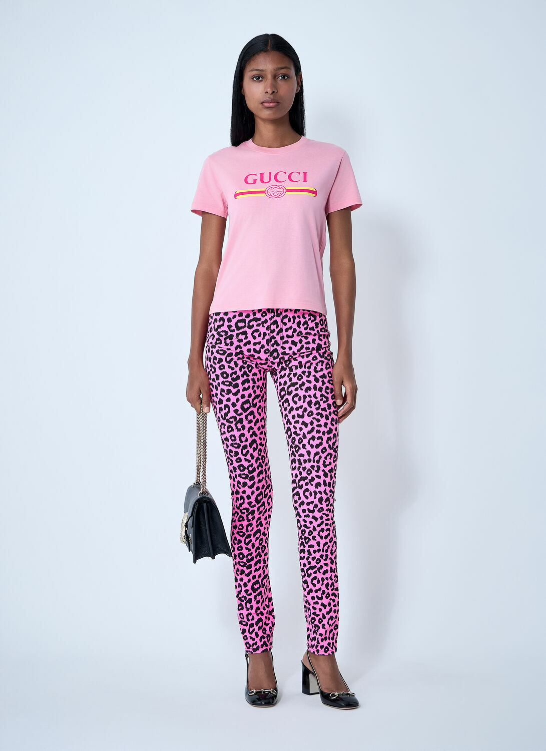 Gucci Logo Motif T-Shirt Gucci