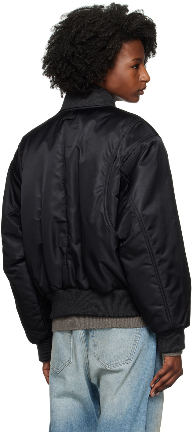 Fear of God Black Padded Bomber Jacket Fear Of God