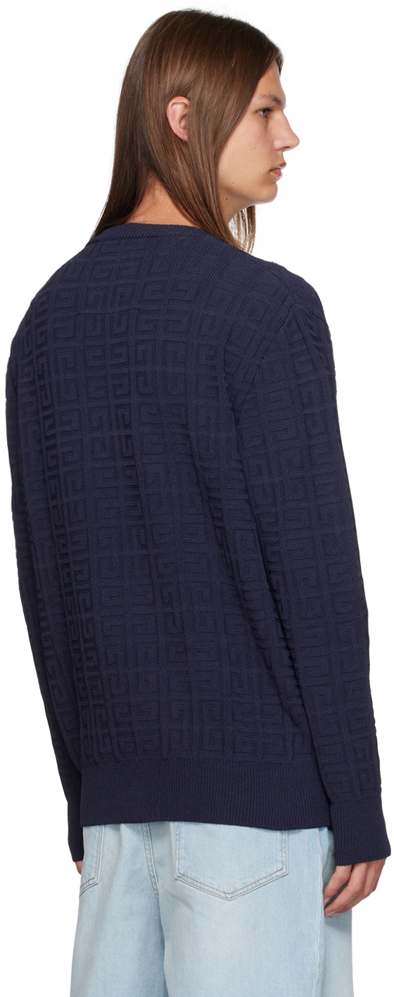 Givenchy Navy 4G Sweater Givenchy