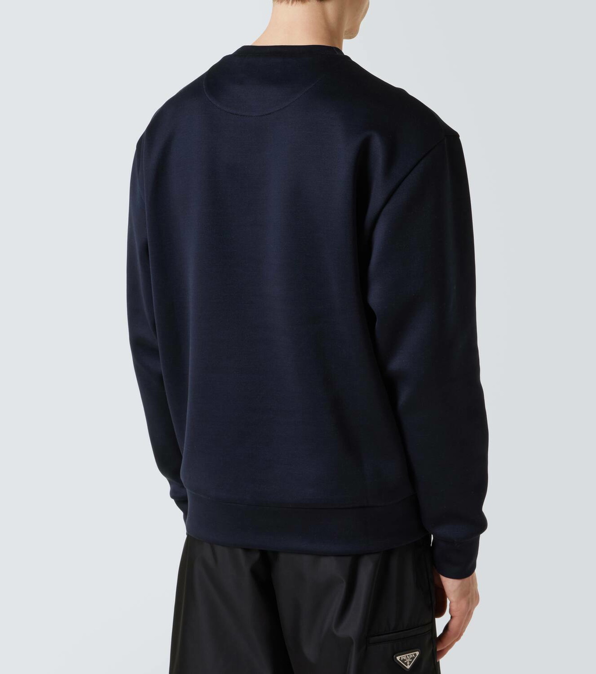 Prada Cotton-blend jersey sweatshirt Prada