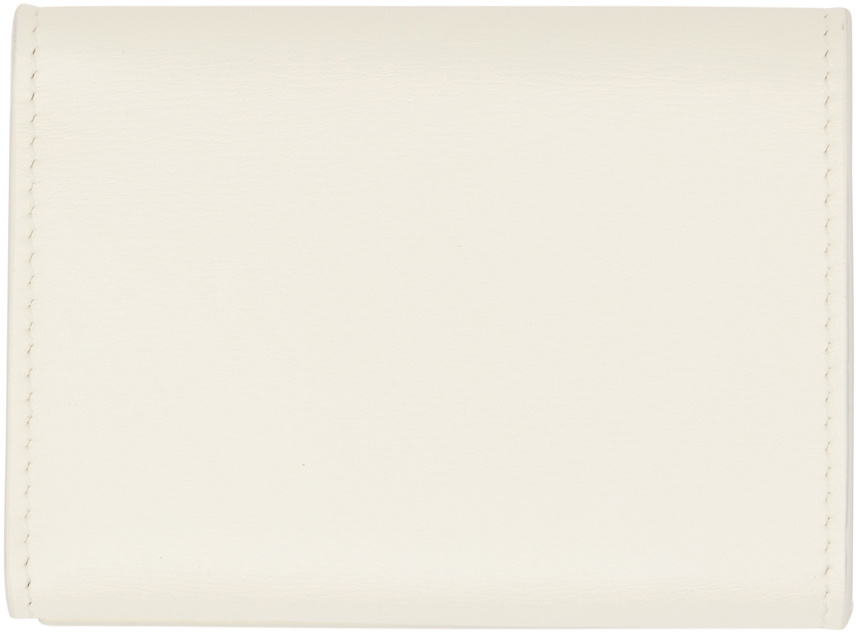 Jil Sander Off-White Mini Wallet Jil Sander