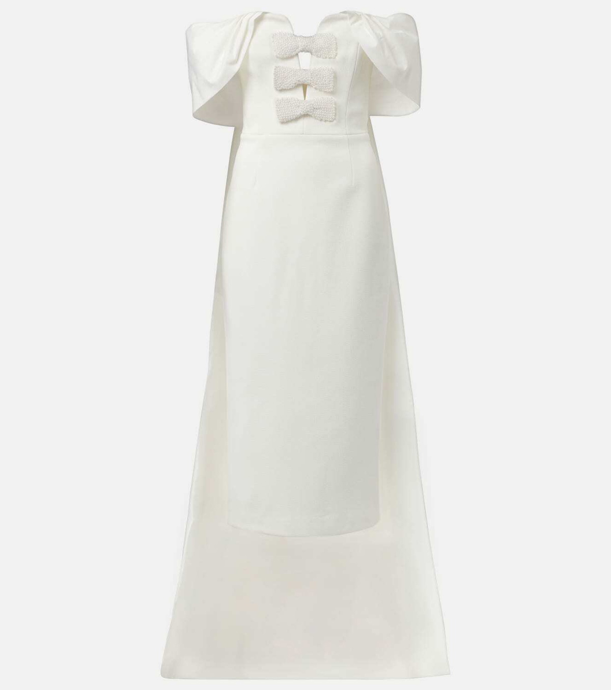 Rebecca Vallance Rory crêpe midi dress Rebecca Vallance