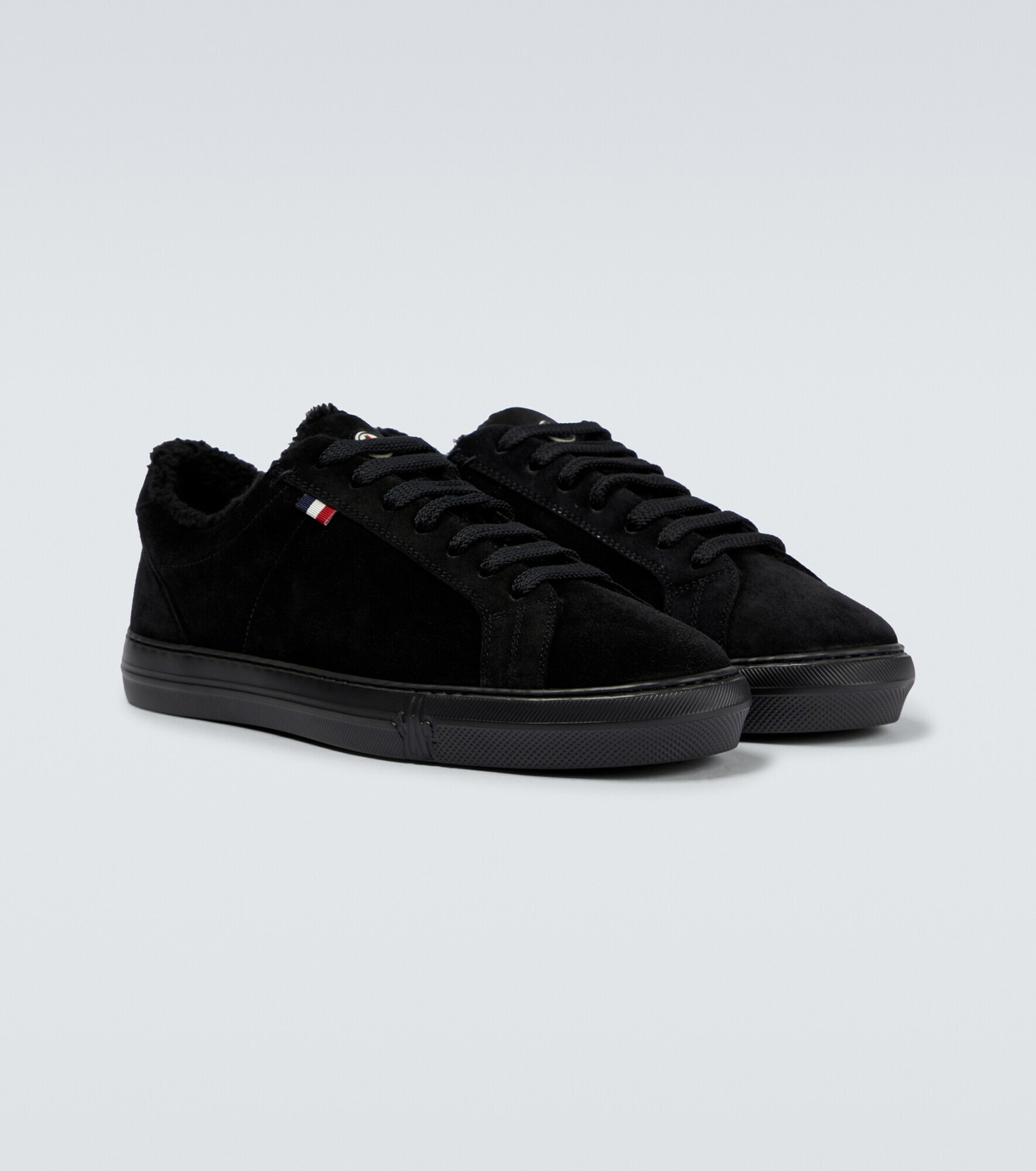 Moncler - Neue York suede low-top sneakers Moncler