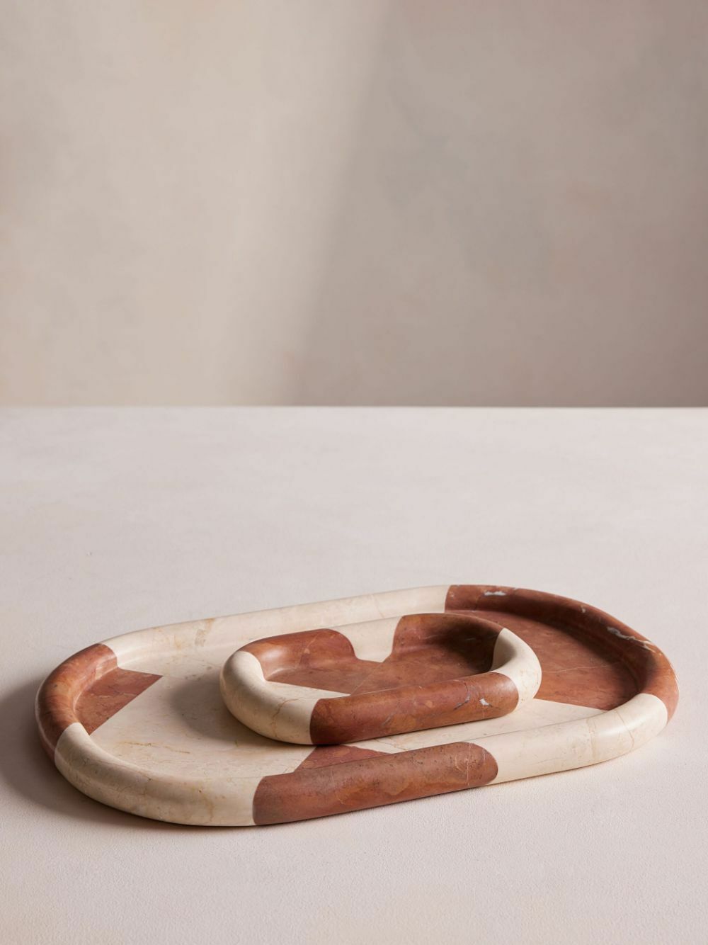 Soho Home Geometric Pattern Decorative Tray Soho Home
