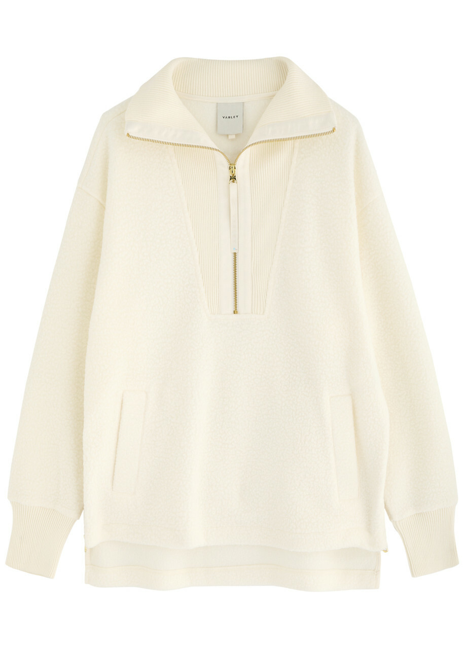 Varley Willmont Fleece Jacket Cream Varley