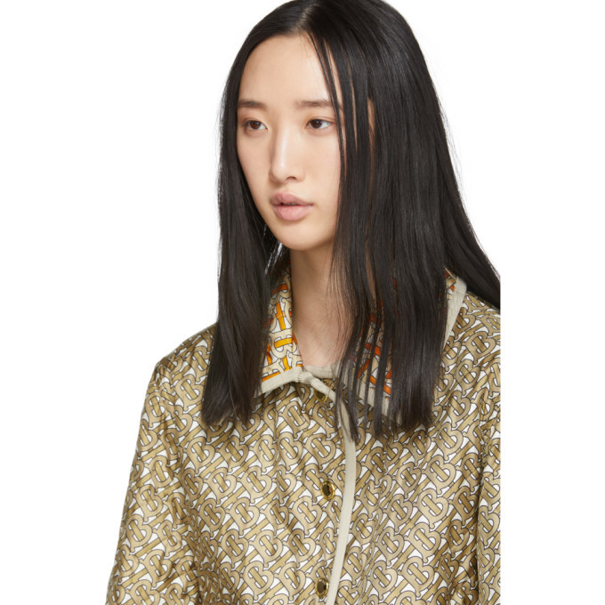 Burberry Beige TB Jacket Burberry