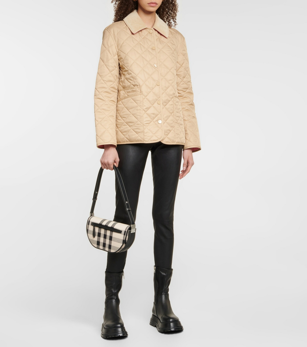 Burberry - Quilted padded jacket Burberry