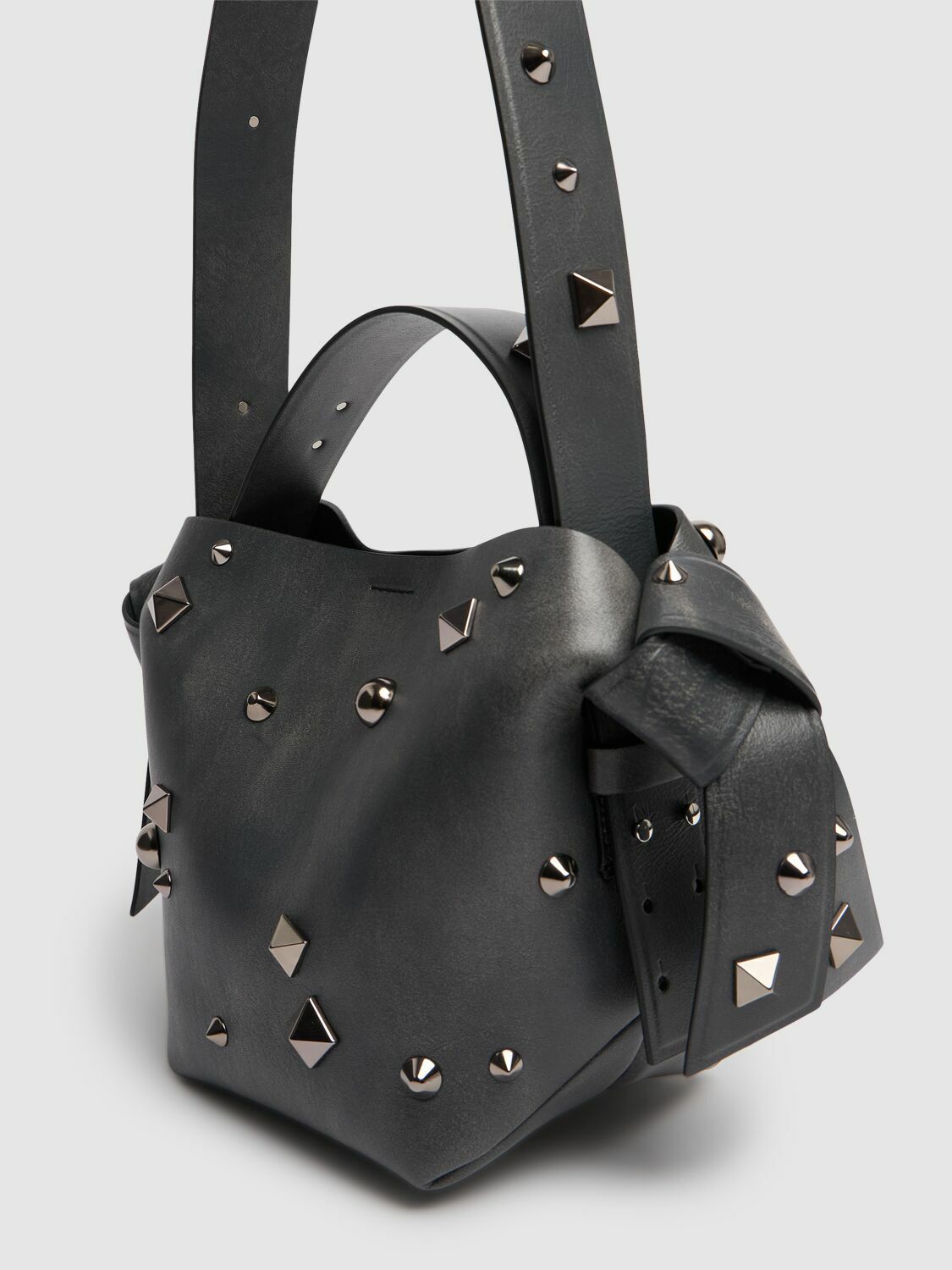 ACNE STUDIOS Mini Musubi Vintage Studs Top Handle Bag Acne Studios