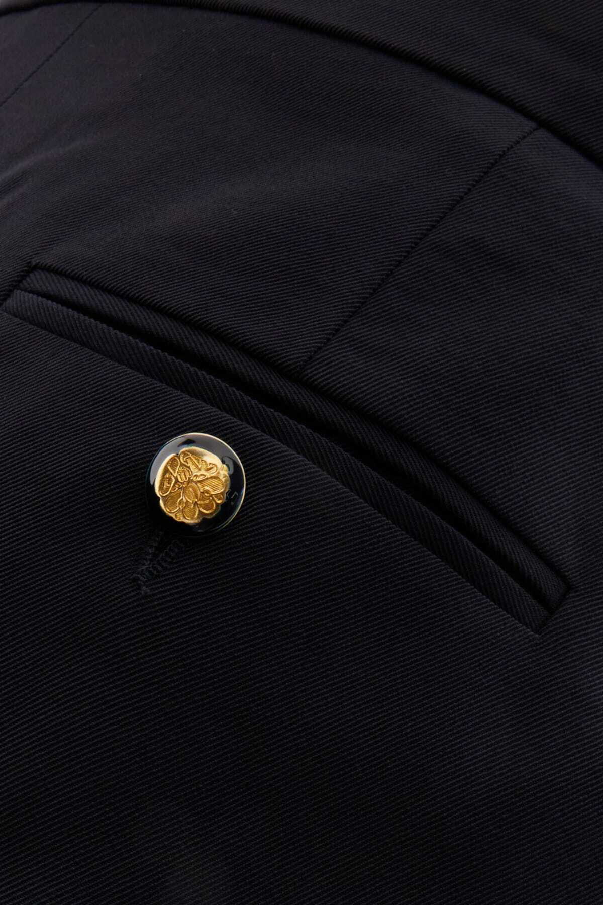 Alexander McQueen Midnight Blue Wool Blend Pant Alexander McQueen