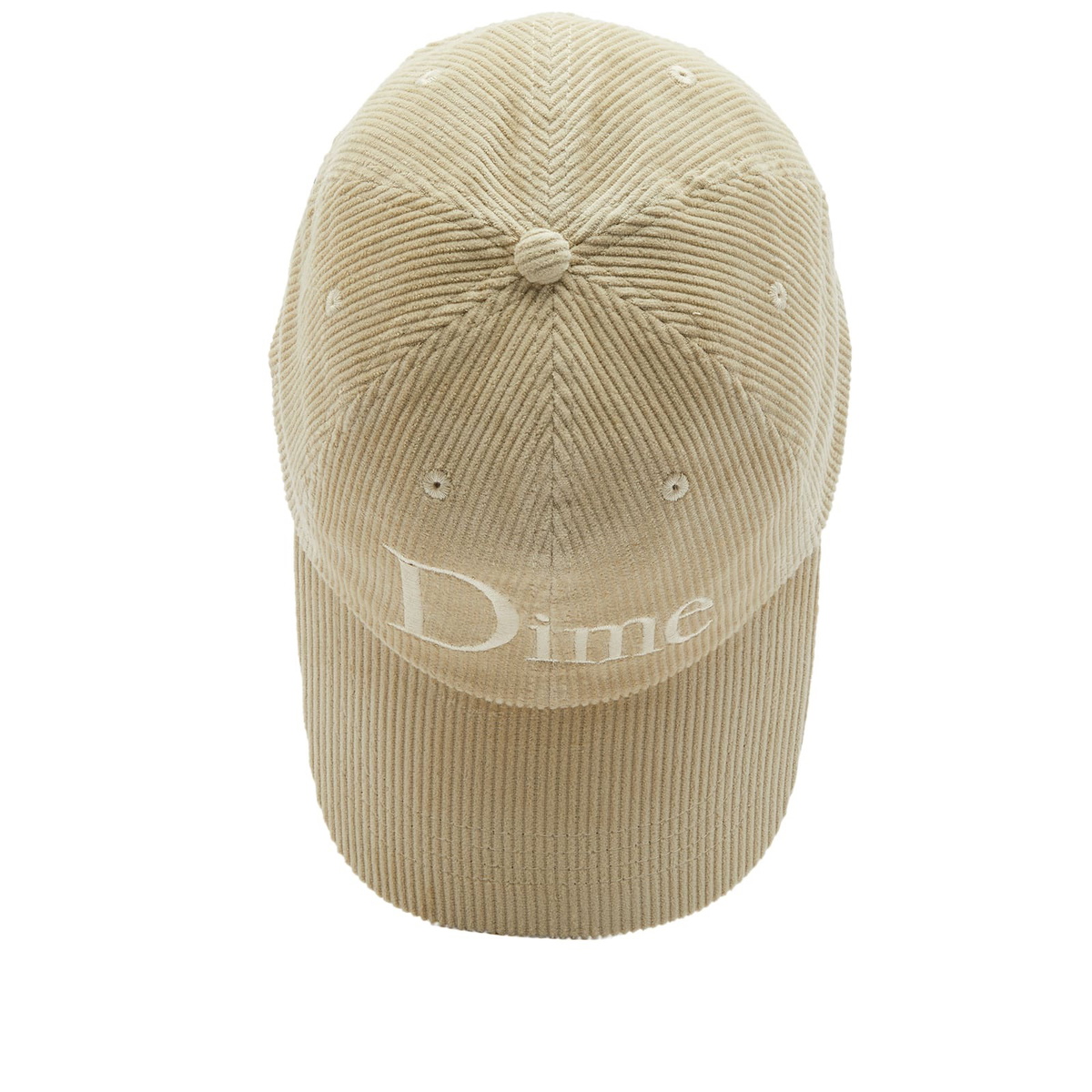 Dime Men's Classic Cord Low Pro Cap in Dark Ivory Dime