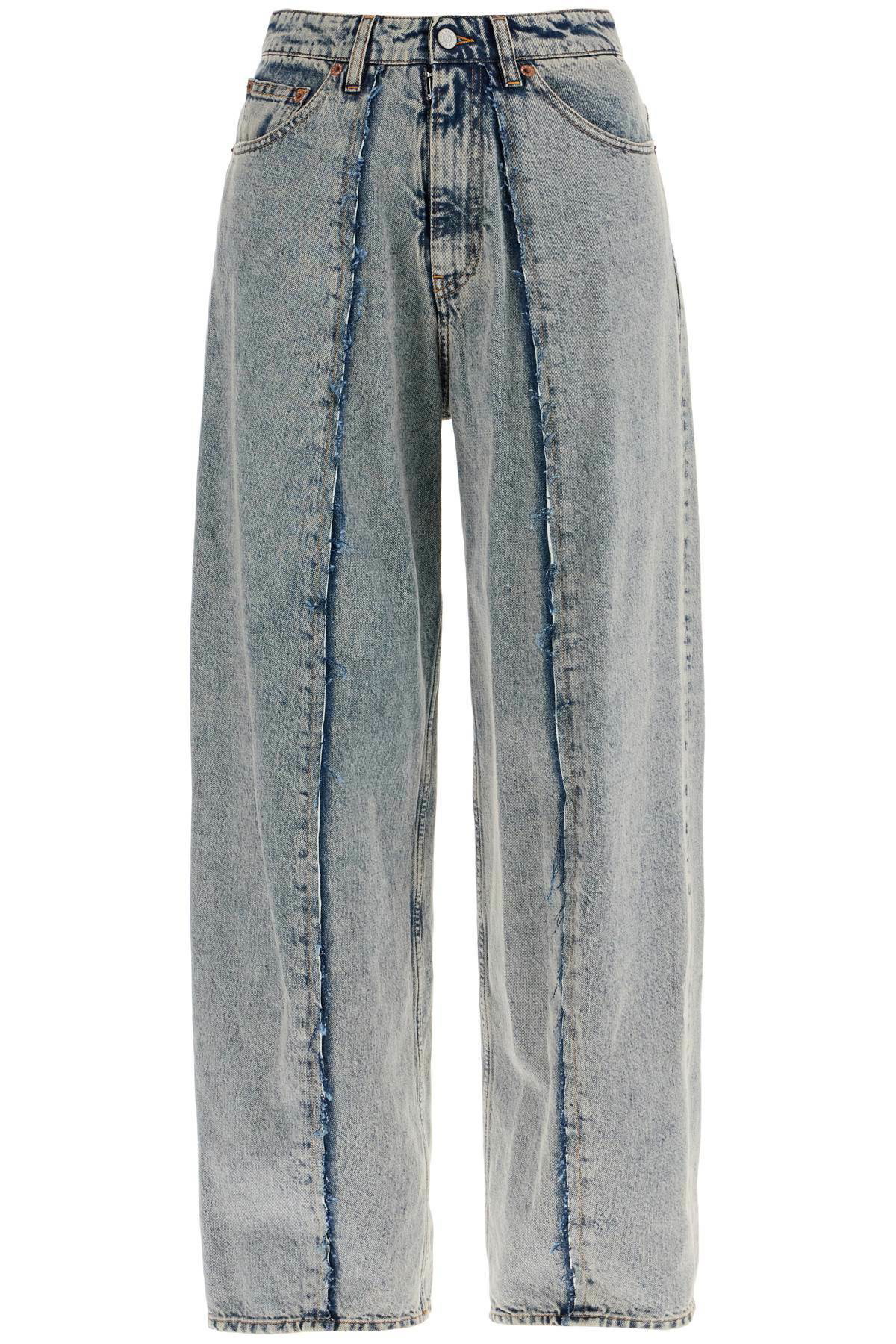 MM6 MAISON MARGIELA wide leg jeans Blue MM6 Maison Margiela