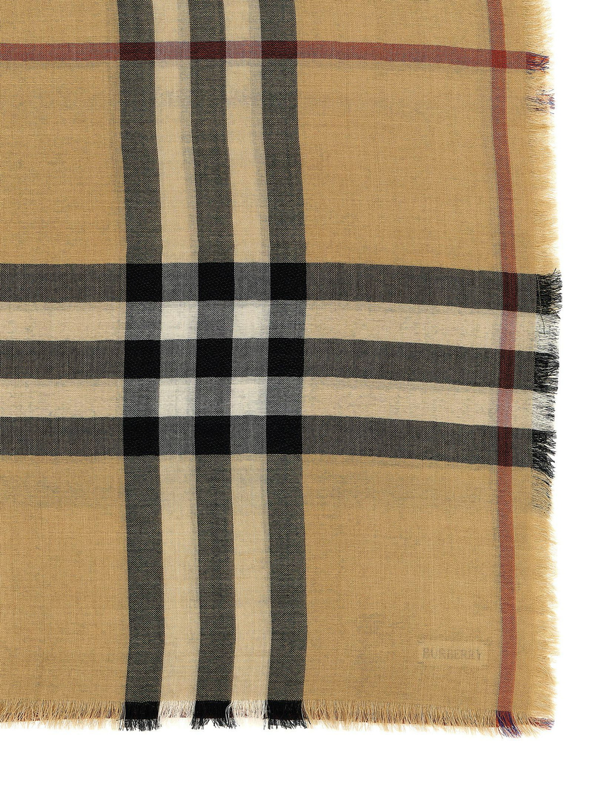 Burberry Check Reversible Scarf Burberry