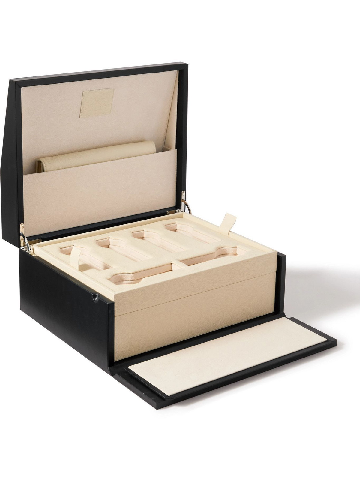 Pineider - Passion Leather and Plywood Watch Box Pineider