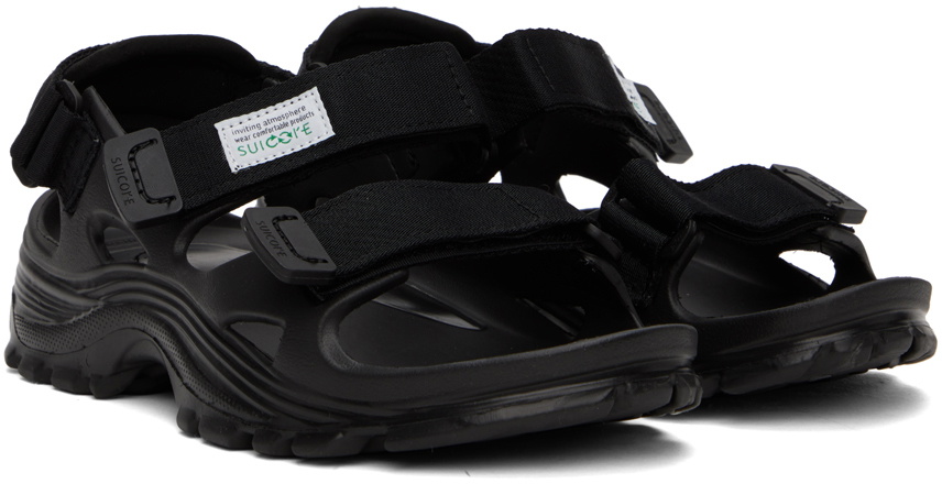 Suicoke Black Wake Sandals Suicoke