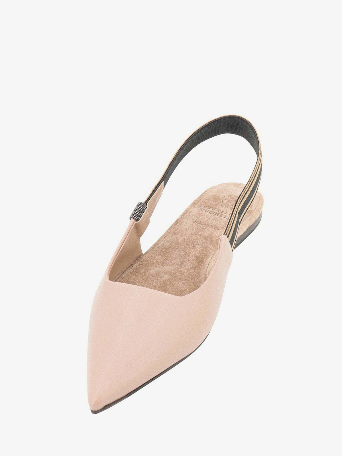 Brunello Cucinelli Ballerinas Beige Womens Brunello Cucinelli