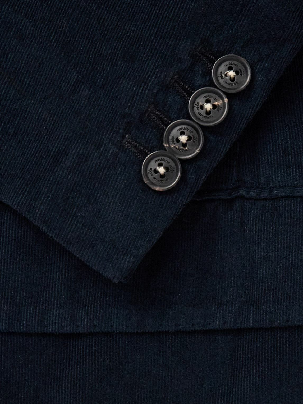 Massimo Alba - Sloop Cotton-Corduroy Suit - Blue Massimo Alba