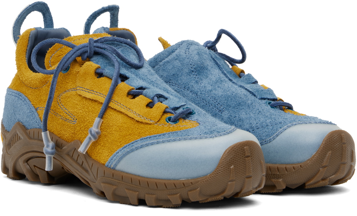 OUR LEGACY Blue & Tan Gabe Sneakers Our Legacy