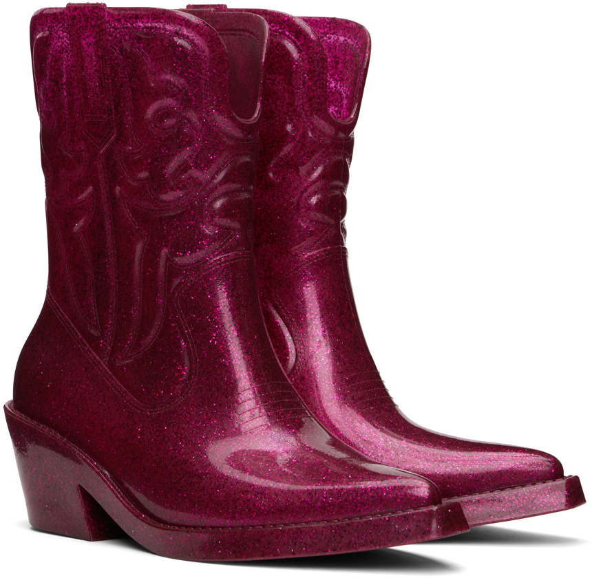 Melissa Pink Texas Boots Melissa