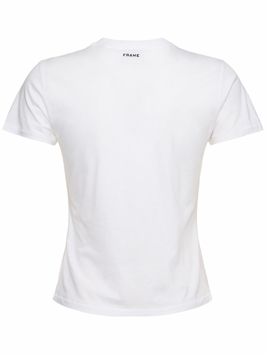 FRAME Ritz Baby Cotton Jersey T-shirt Frame Denim