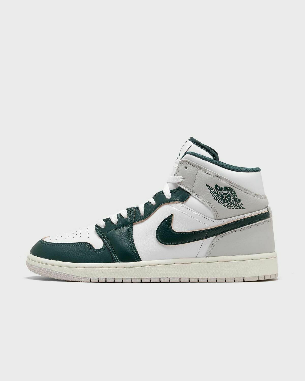 Jordan Air Jordan 1 Mid Se Green/White - Mens - Basketball/High ...