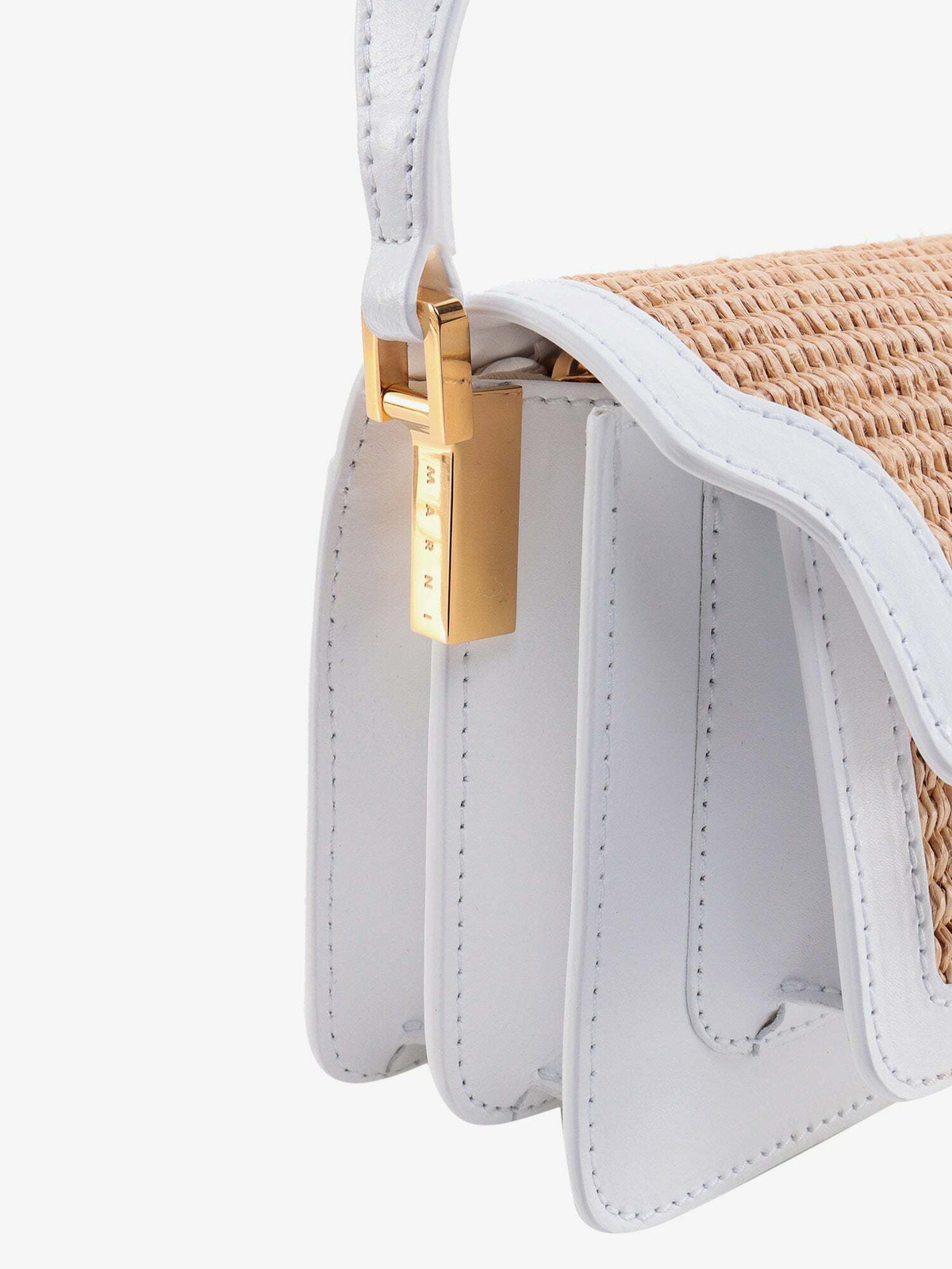 Marni Trunk Bag White Womens Marni