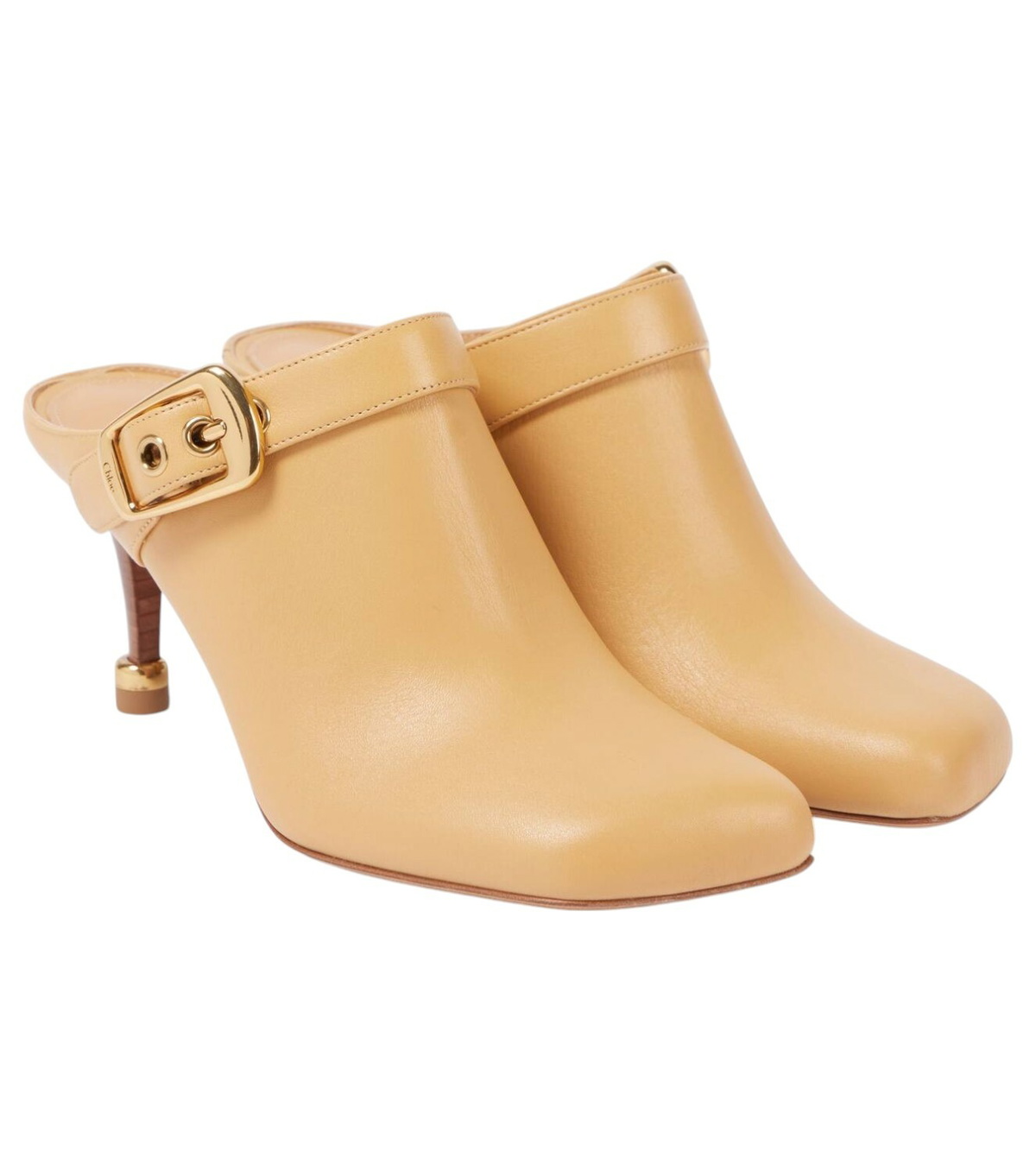 Chloé Andrea leather mules Chloe