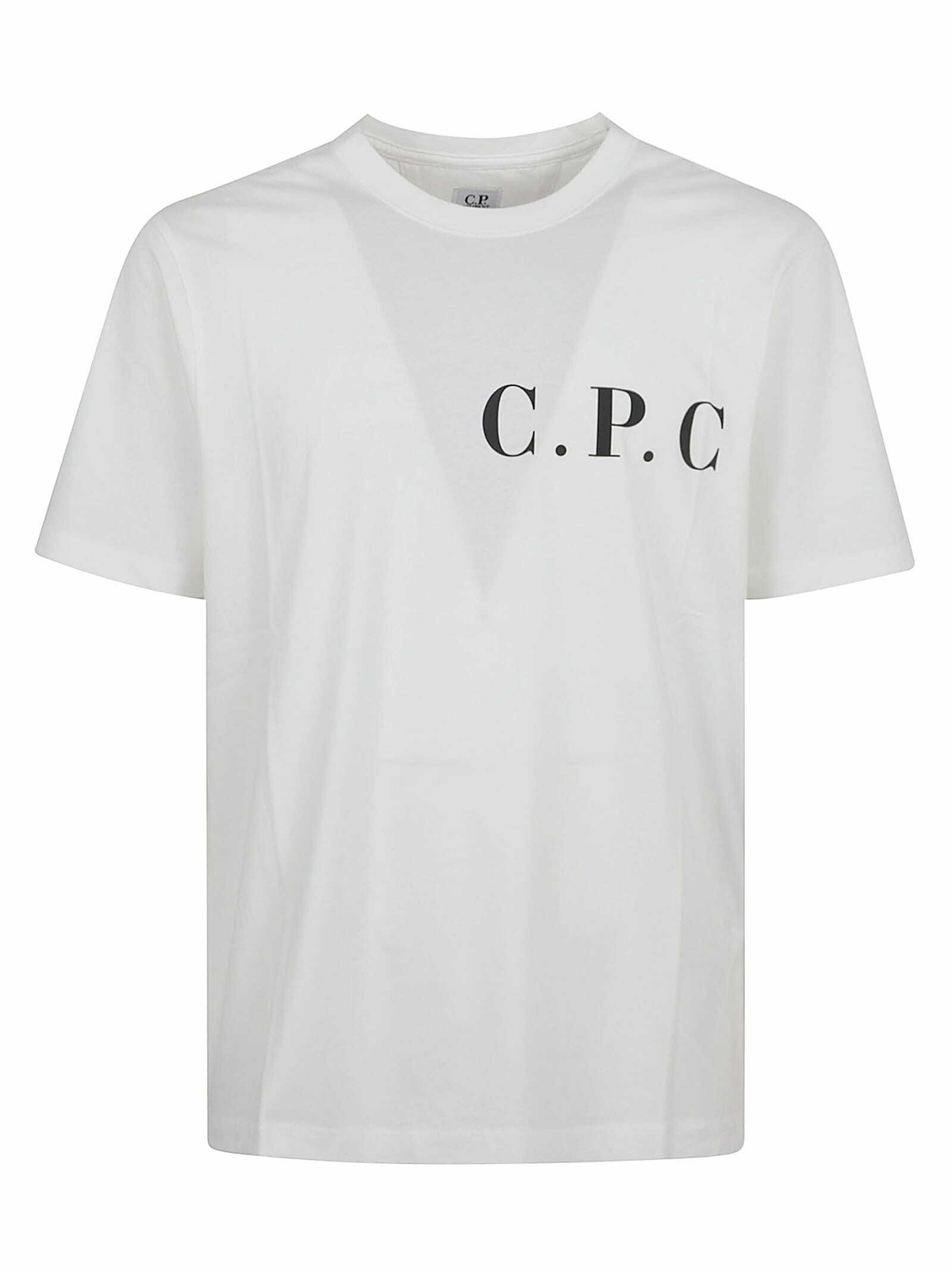 C.P. Company 30/1 Jersey Front-back Logo T-shirt C.P. Company