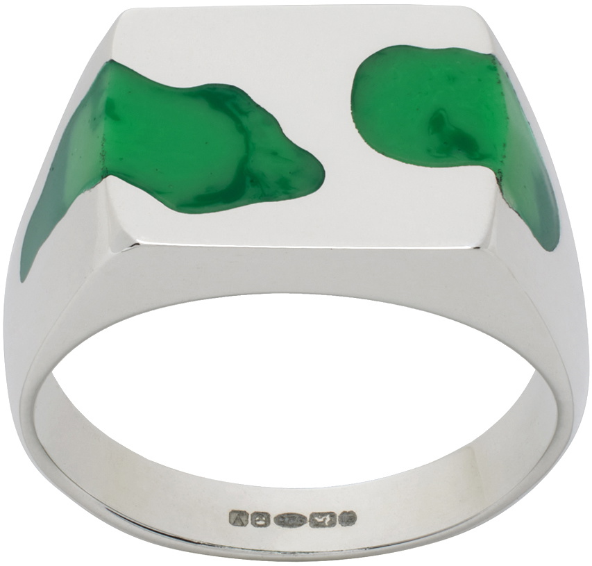 Ellie Mercer Silver Two Piece Ring Ellie Mercer